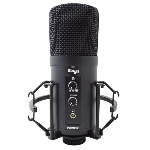 מיקרופון USB קונדנסר Stagg SUSM60D - אסקול